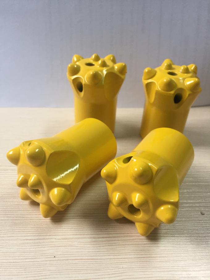 34mm-43mm Diameter Tapered Button Bits For Geotechnical Borehole Drilling