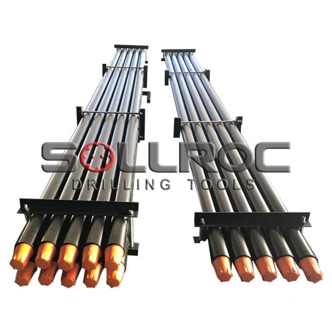 Black R780 Steel DTH Drill Pipe 76mm*3m For Water Well Drilling