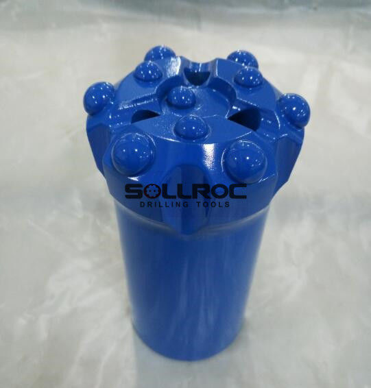 T38 76MM Thread Bit Retrac Button Bits Top Hammer Drill Bit For Drilling