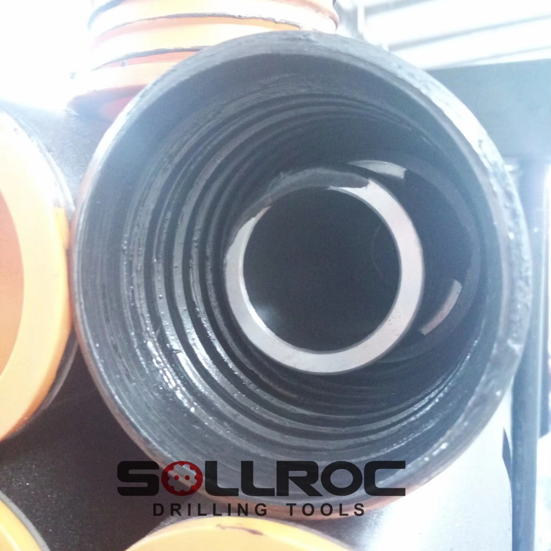 114mm Diameter 3m Length Dual Wall RC Drill Pipe with 4'' Metzke Thread ...