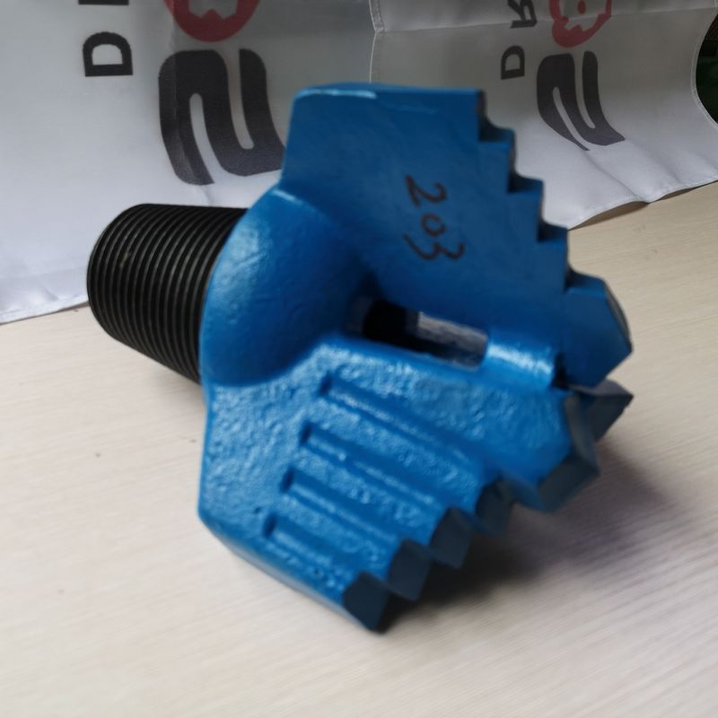 203mm Drag Drill Bit Three Wings API 3 1/2" Step Drag Bits For Ming ...
