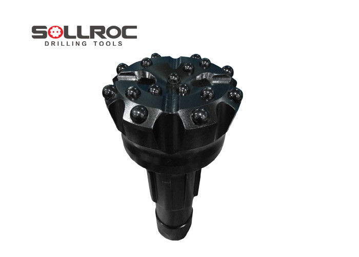 QL50 DTH Drill Bits Flat Face Spherical Button For Hard Rock , Good ...