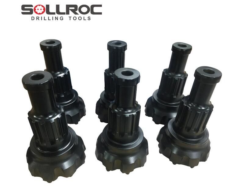 6 Inch DHD360 165mm Rock Drilling DTH Drill Bits For Mining In Black Color