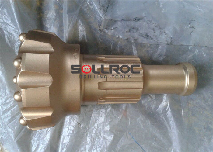 High Performance M50 5" DTH Drill Bits Black Color For Water Well Drilling