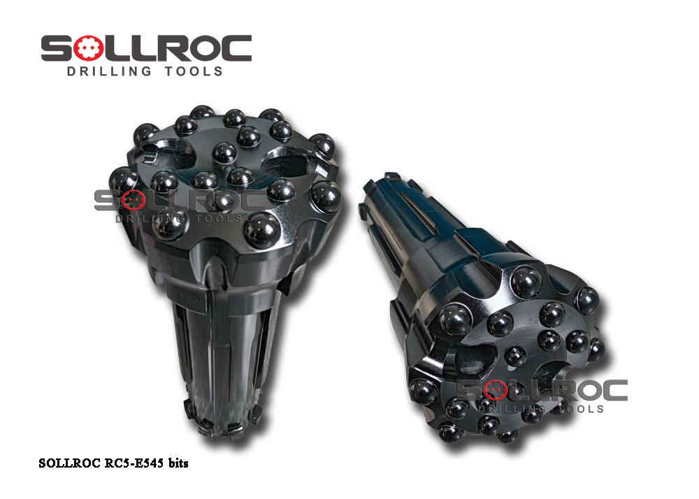 SRC545 Reverse Circulation Deep Rock Well Drilling Bits Fit RE545 Shank