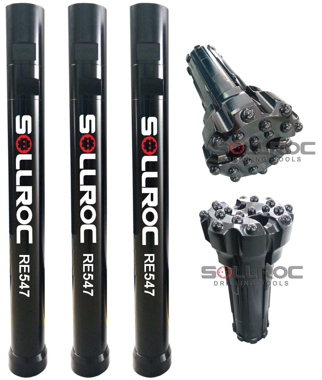 SRC004 Remet / Metzke Thread 4'' RC Hammer For Mining Ore Grade Control