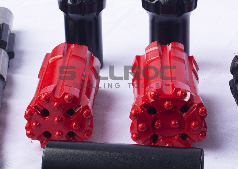 ST58 Thread Button Drill Bit Retrac Top Hammer Drilling Tools rock ...